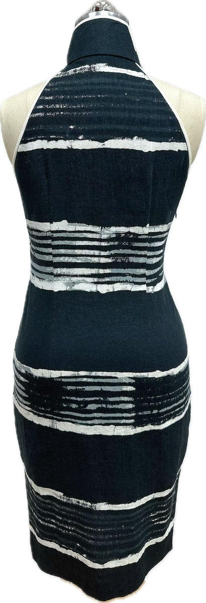 Wendy Linen Halter Neck Cheomgsam – mamaandmisse